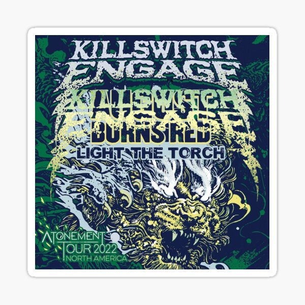 "player Killswitch sun and moon tour 2022" Sticker for Sale by ...