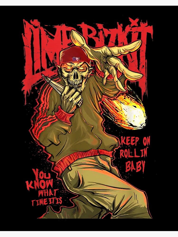 Limp Bizkit Art Board Print For Sale By Frankkimotek Redbubble
