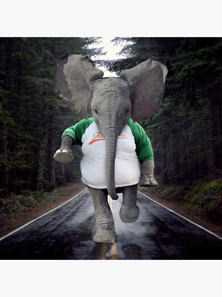 "Joggernaut" Sticker by Moral-Slang | Redbubble