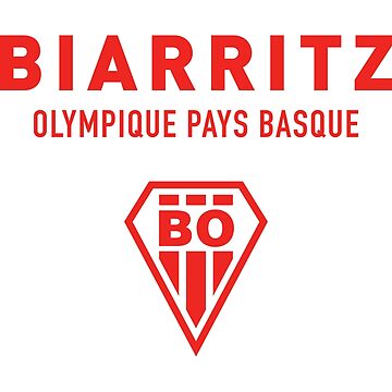 "Biarritz Olympique Pays Basque Logo" Classic T-Shirt for Sale by ...