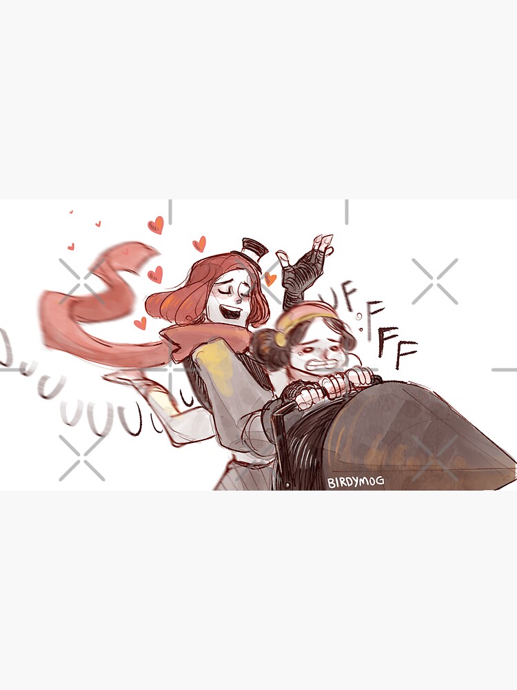 "weeping clown and dancer" Sticker for Sale by cryseevee | Redbubble