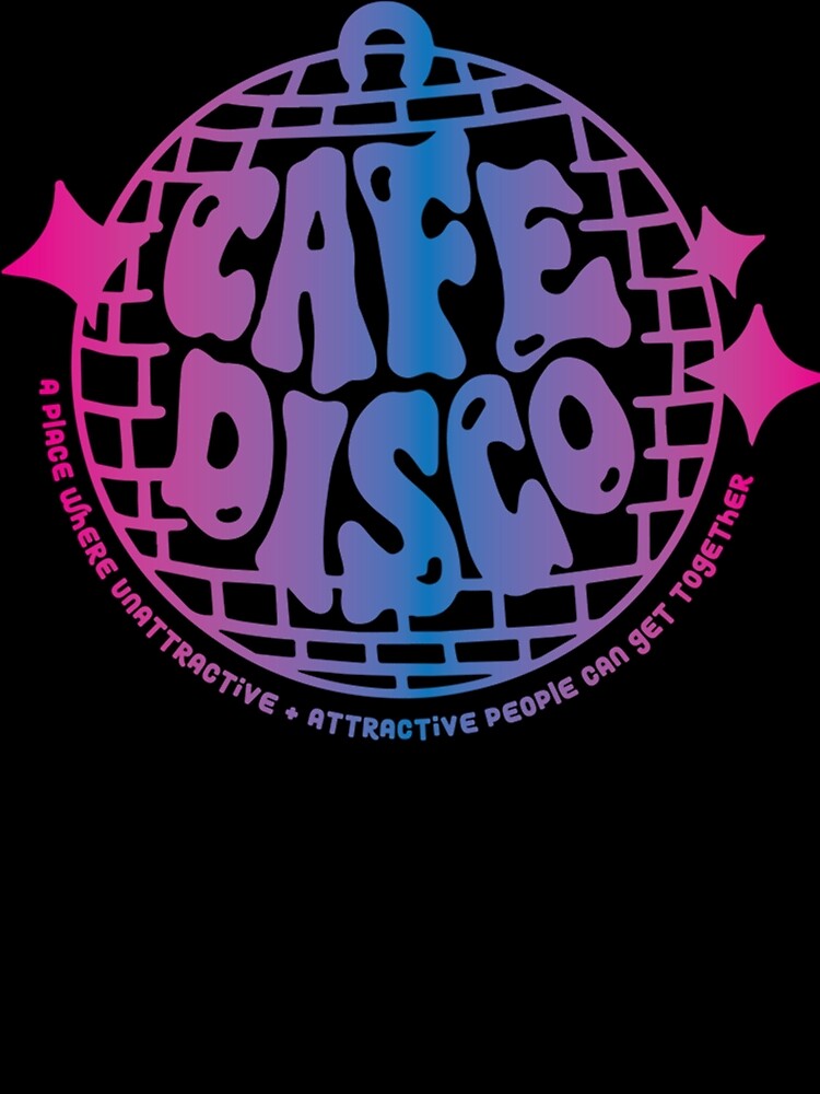 "Cafe Disco - The Office Fan Art Logo Classic" Poster for Sale by ...