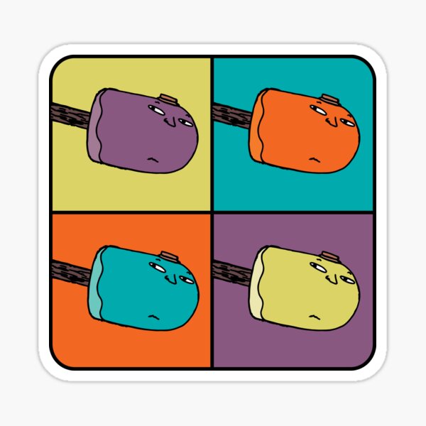 "Sus Popsicle " Sticker by Buttergoblin | Redbubble