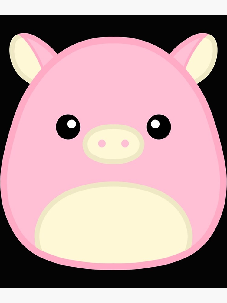 "Peter Squishmallow - Pig! " Art Print by Clothe-Des | Redbubble