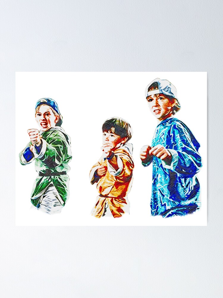 "3 Ninjas" Poster for Sale by WhiskeySparkle | Redbubble