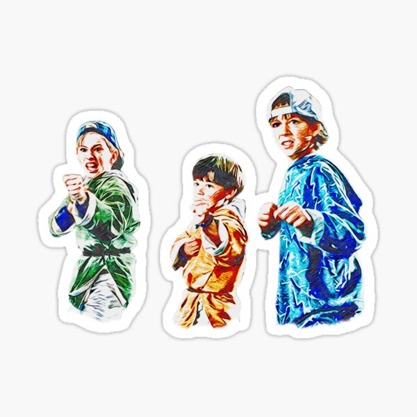"3 Ninjas" Sticker by WhiskeySparkle | Redbubble
