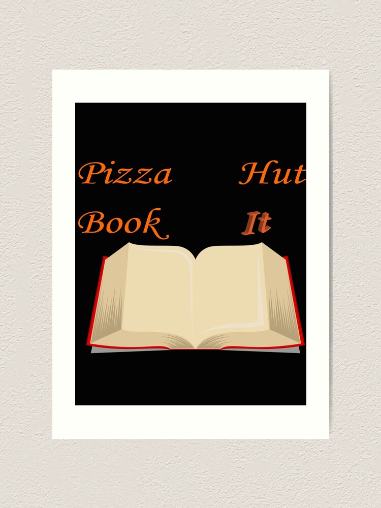 "Pizza Hut Book It - Book it! design from the 80s. Vector art ...
