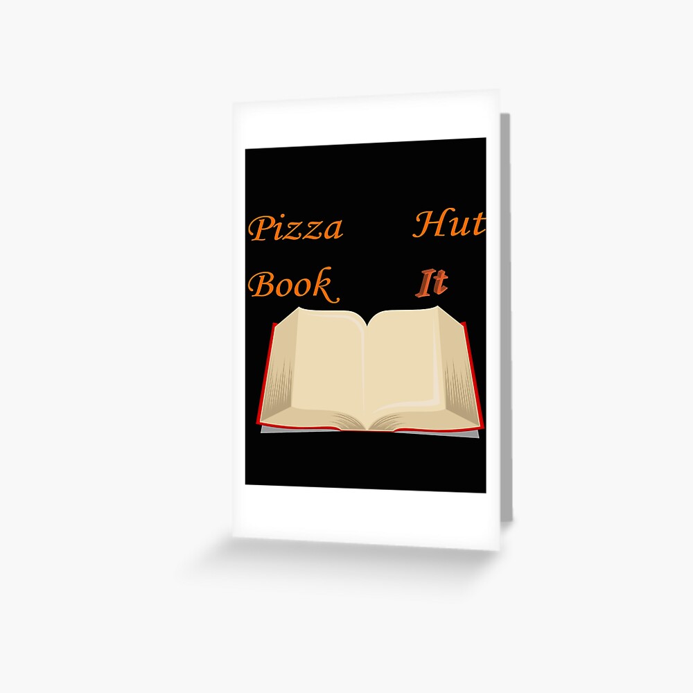 "Pizza Hut Book It - Book it! design from the 80s. Vector art ...