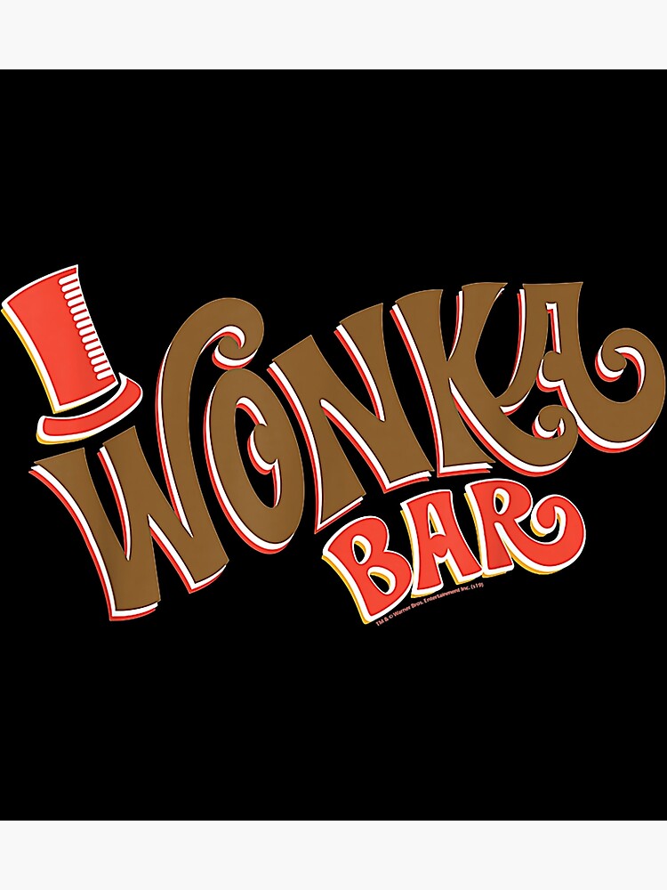 "Willy Wonka and the Chocolate Factory Wonka Bar" Art Print for Sale by ...