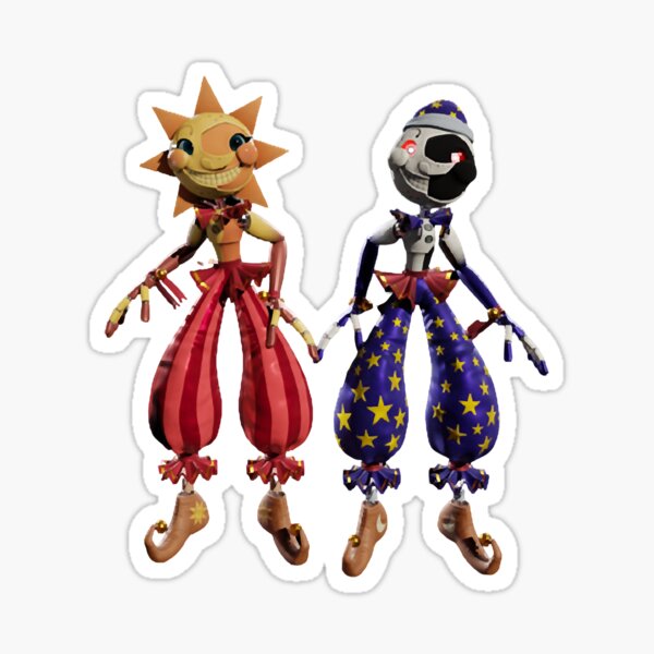 " sundrop and moondrop 22" Sticker for Sale by JOSEURIEL | Redbubble