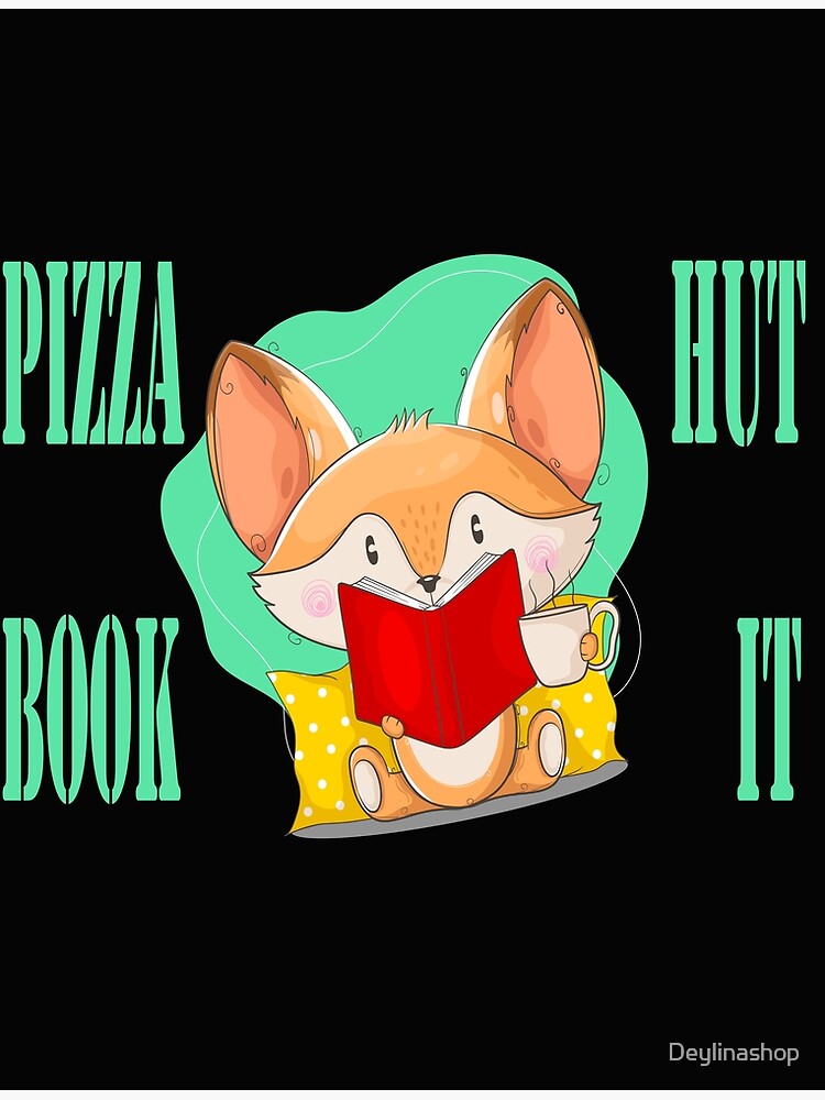 "Pizza Hut Book It - Book it! design from the 80s." Poster for Sale by ...