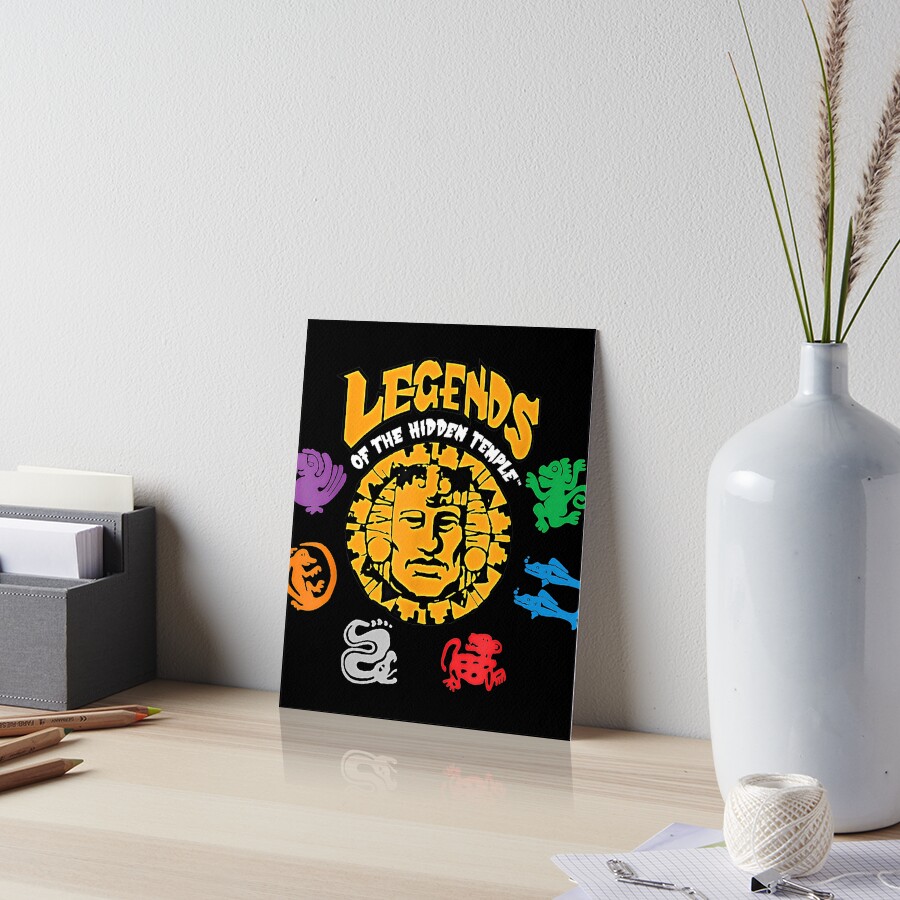 "Nickelodeon Legends Temple Logo" Art Board Print by Kristinket | Redbubble
