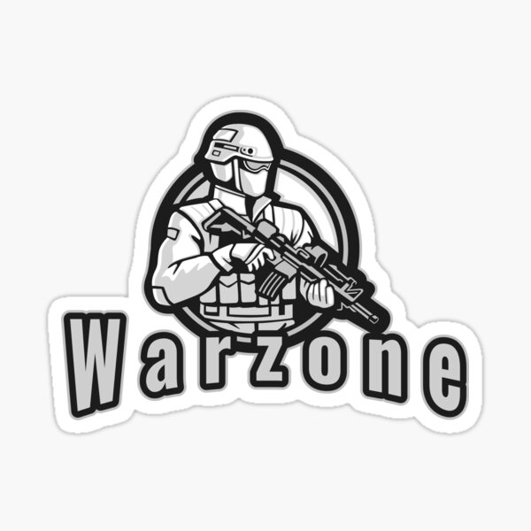 "Cod warzone gaming soldier developed warzone" Sticker for Sale by ...