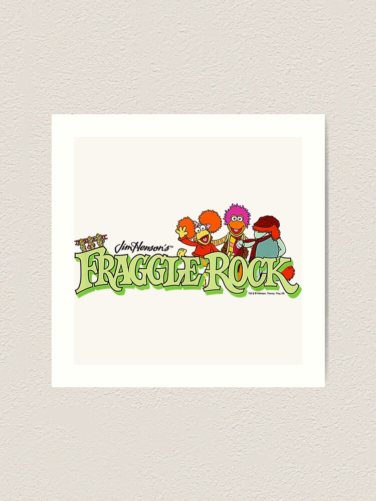 "Classic Fraggle Rock Band Logo" Art Print for Sale by Pickmegirl72 ...