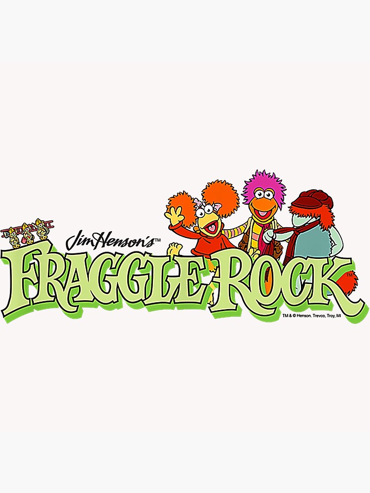 "Classic Fraggle Rock Band Logo" Poster for Sale by Pickmegirl72 ...