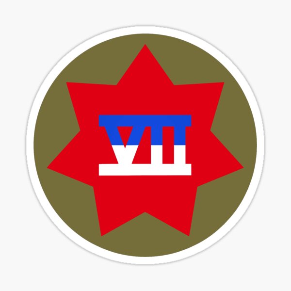 "VII Corps (United States - Historical)" Sticker for Sale by ...