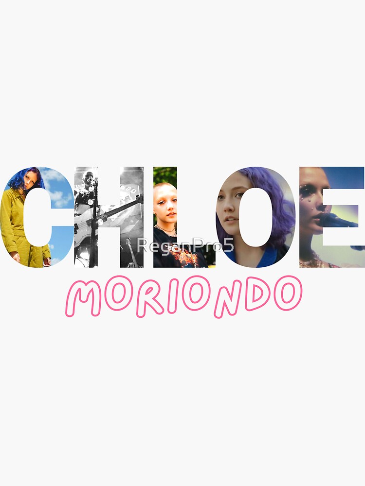 "chloe moriondo t shirt | sticker" Sticker by ReganPro5 | Redbubble