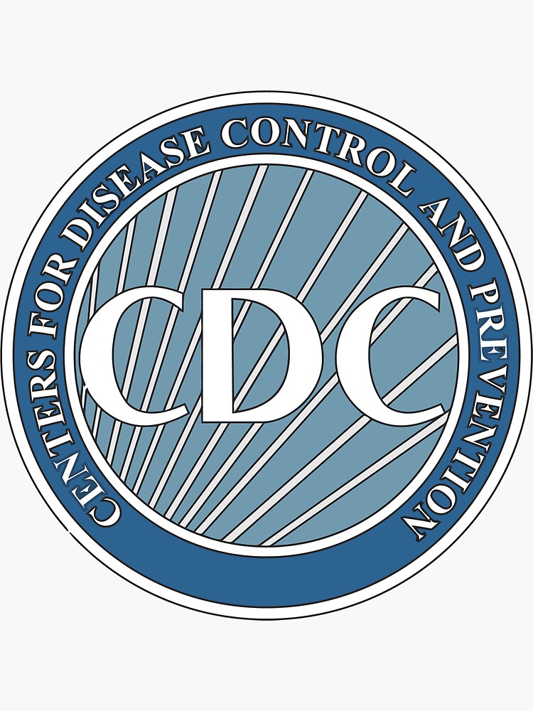 "Centers For Disease Control And Prevention Cdc" Sticker by ...