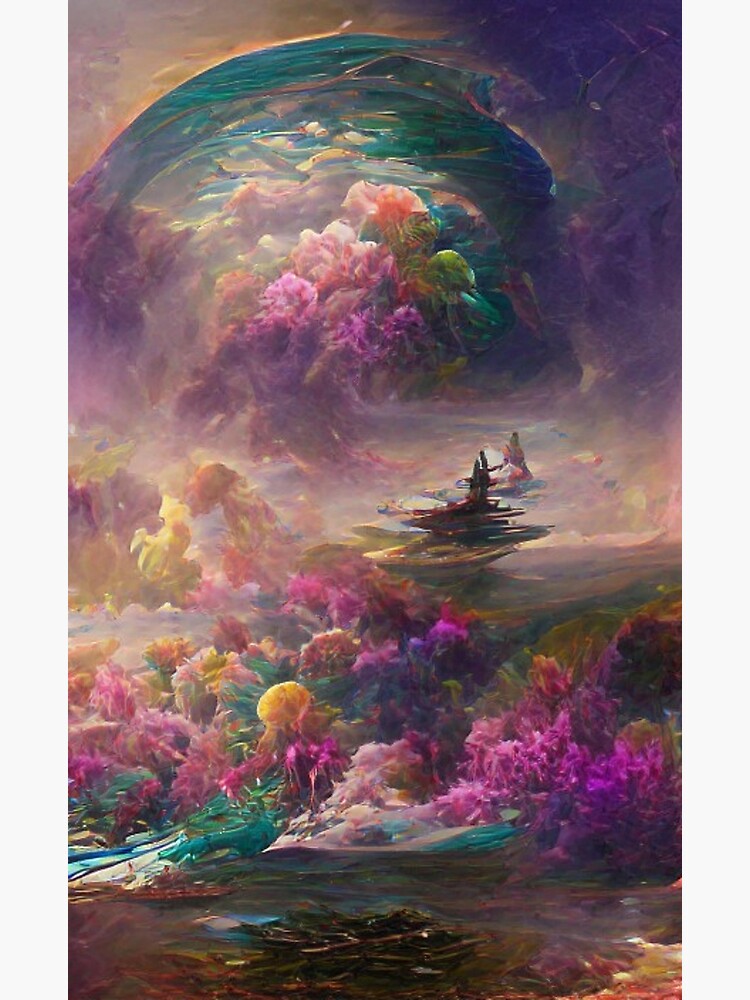 "Nature Mystical style Art" Poster for Sale by NeuralProd | Redbubble