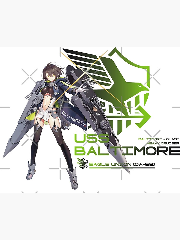 "Baltimore Azur Lane" Art Print for Sale by Kaisho84 | Redbubble