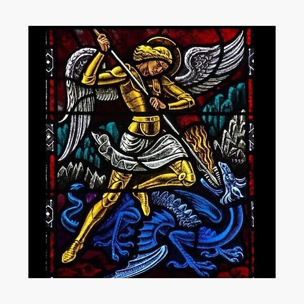 Lámina fotográfica «San Miguel San Miguel Arcángel, Arcángel Católico ...