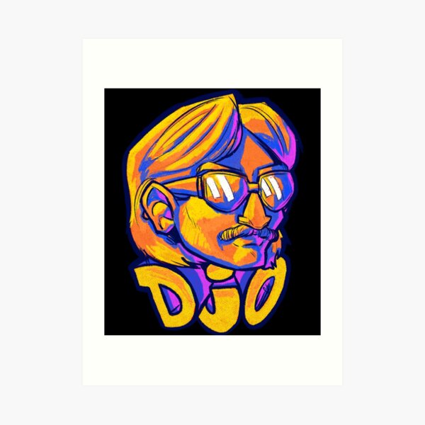 "Djo - Joe Keery Band Design Sticker" Art Print for Sale by perlejs4eg ...