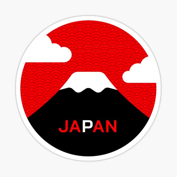 "Mount Fuji" Sticker by WorldCulture | Redbubble