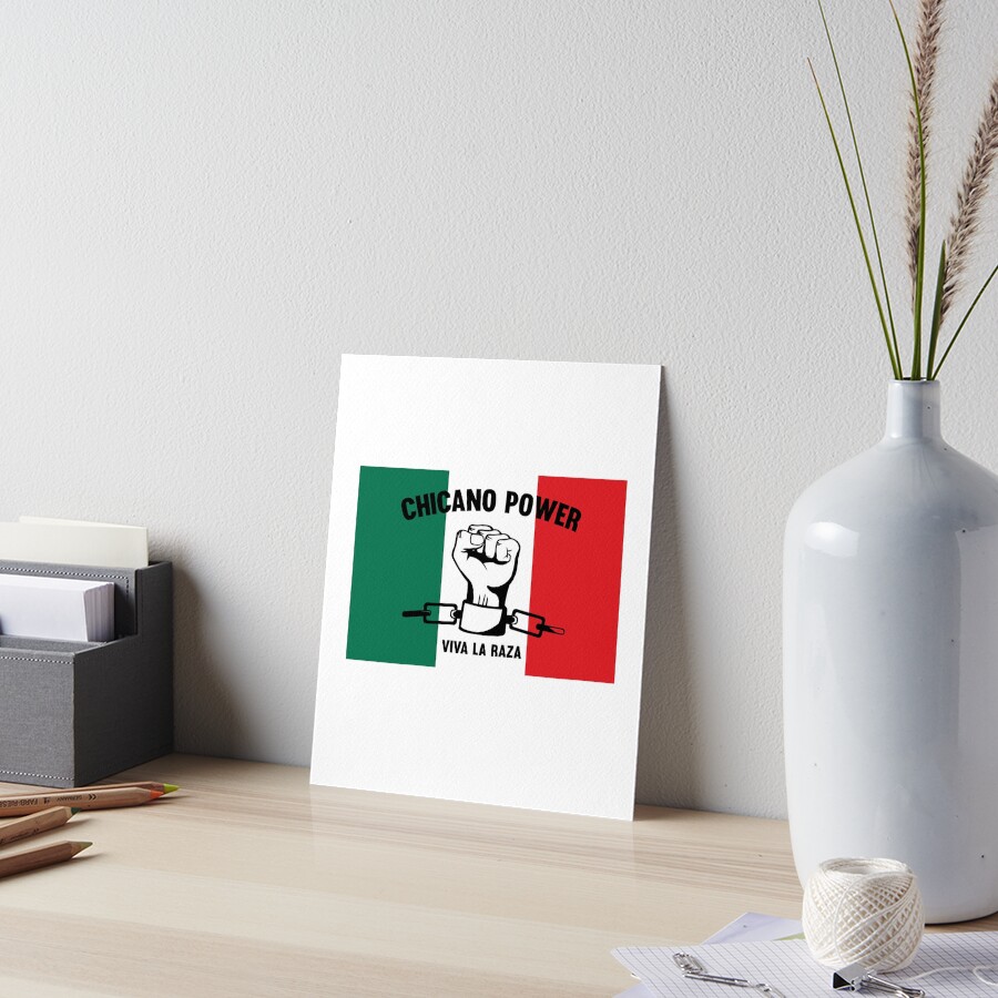 "Mexican American Civil Rights Movement Chicano Power " Art Board Print ...