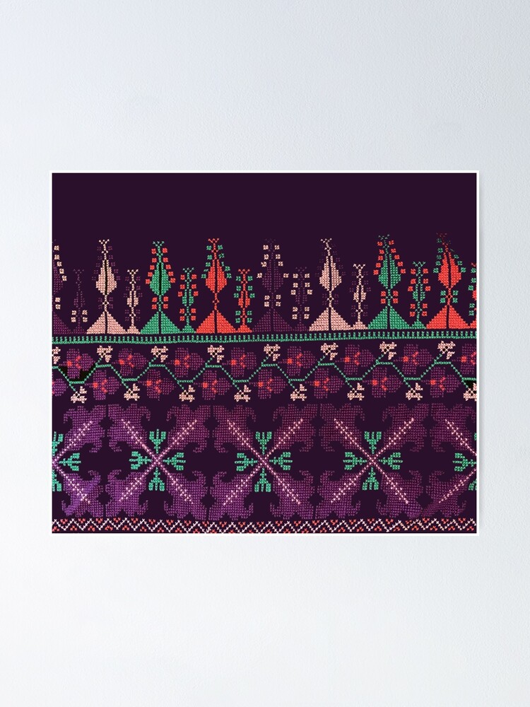 "Palestinian Embroidery Pattern, Venus Palestine , tatreez, Palestine ...