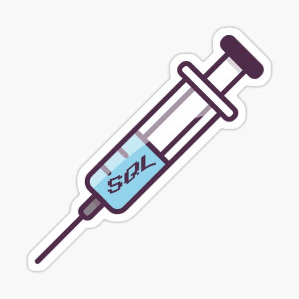 "SQL Injection STICKER" Sticker by GoghStore | Redbubble