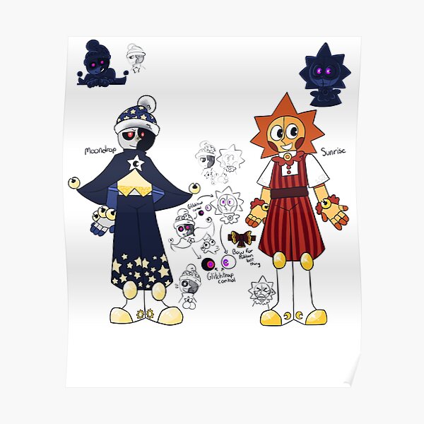 " Sundrop And Moondrop 27" Poster by JOSEURIEL | Redbubble