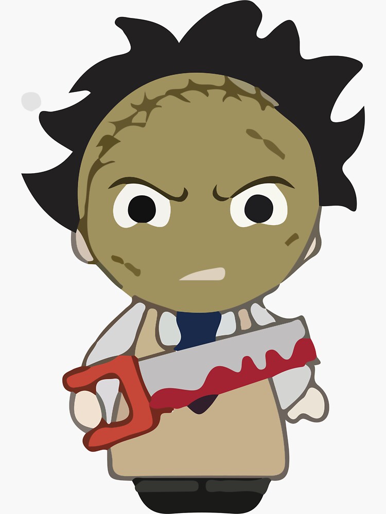 "creepy chibi Stickers and T-shirts, Chibi anime, chibi horror stickers ...