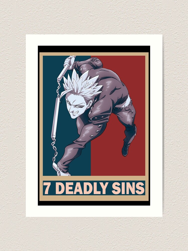 "Ban Fox Sin of Greed Seven deadly sins Nanatsu no taizai Vintage ...