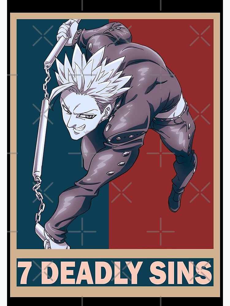 "Ban Fox Sin of Greed Seven deadly sins Nanatsu no taizai Vintage ...