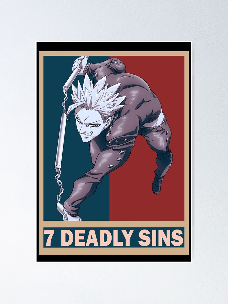 "Ban Fox Sin of Greed Seven deadly sins Nanatsu no taizai Vintage ...