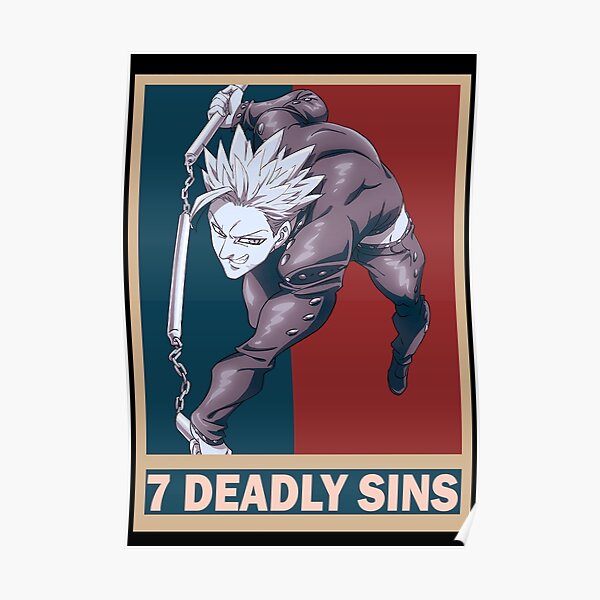 "Ban Fox Sin of Greed Seven deadly sins Nanatsu no taizai Vintage ...