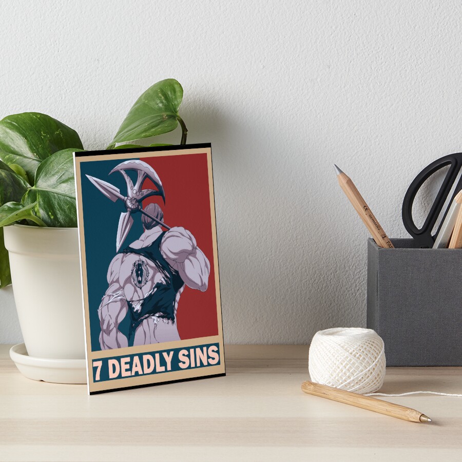 "Escanor Lion Sin of Pride Seven deadly sins Nanatsu no taizai Vintage ...