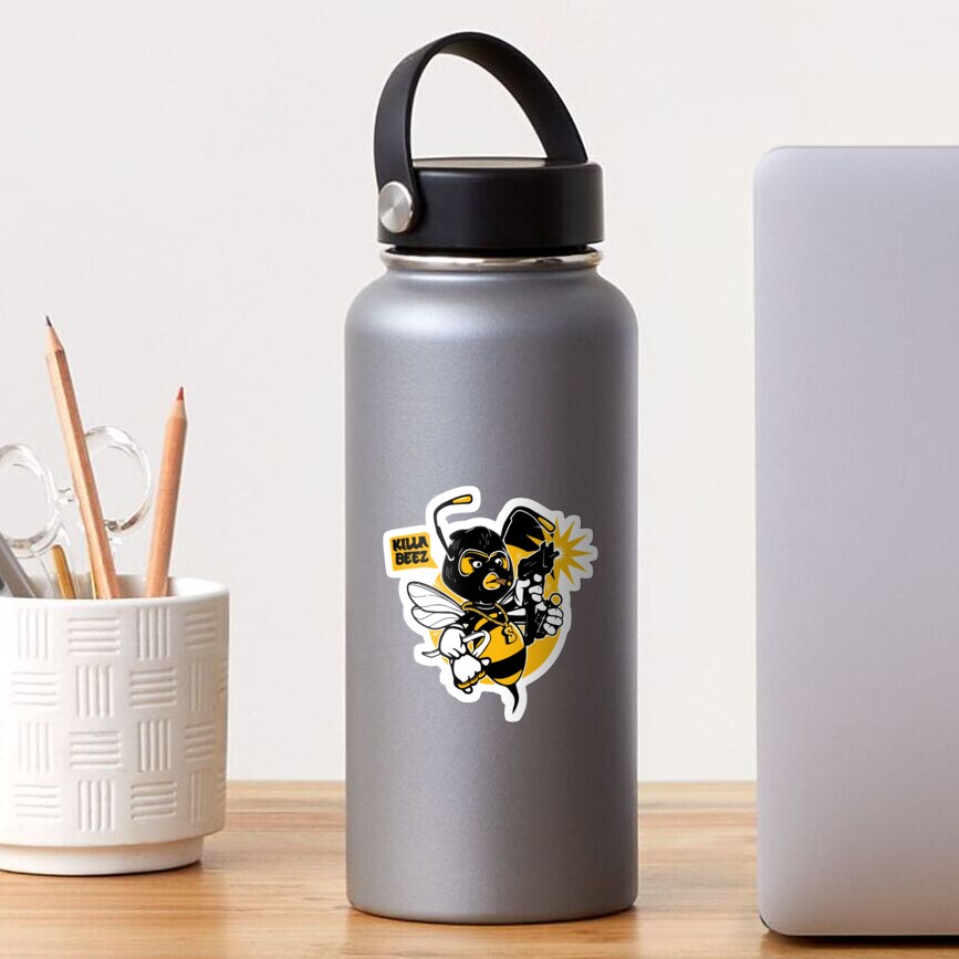 "Killer Beez Sticker" Sticker for Sale by JaidaChaim | Redbubble