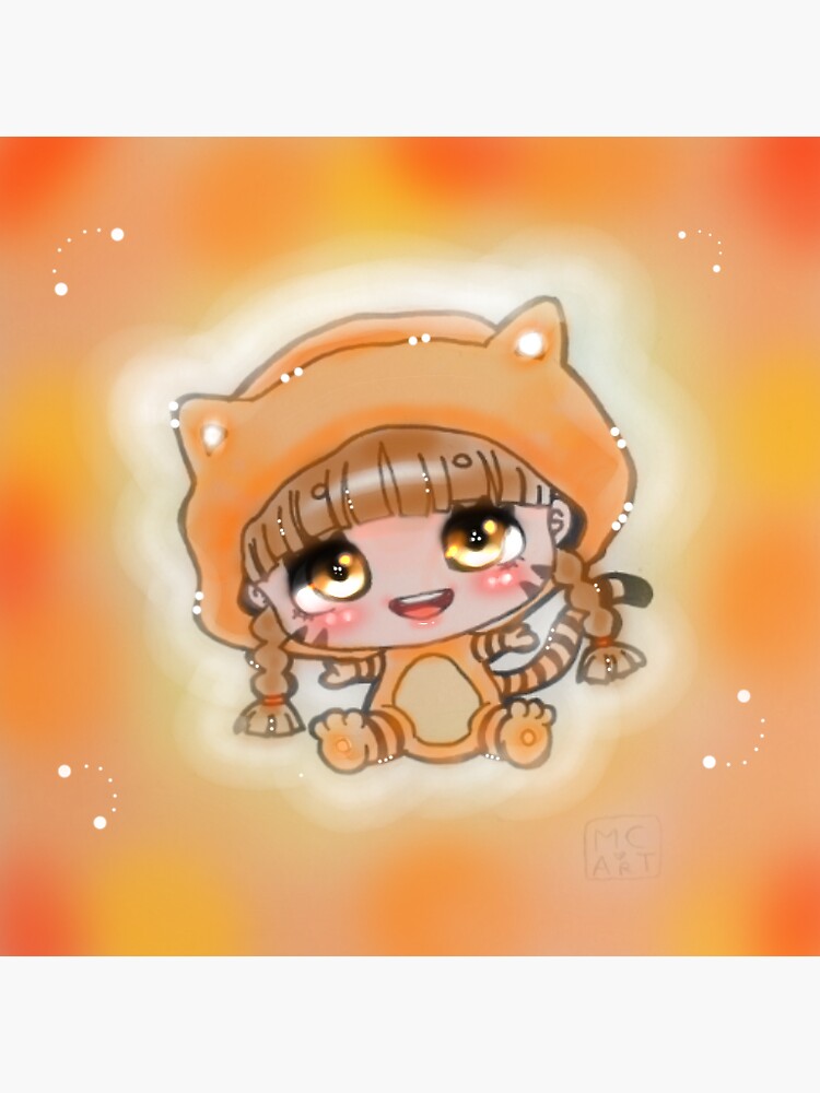 "Kawaii Tiger Chibi" Sticker by MC-ARTWORKS | Redbubble