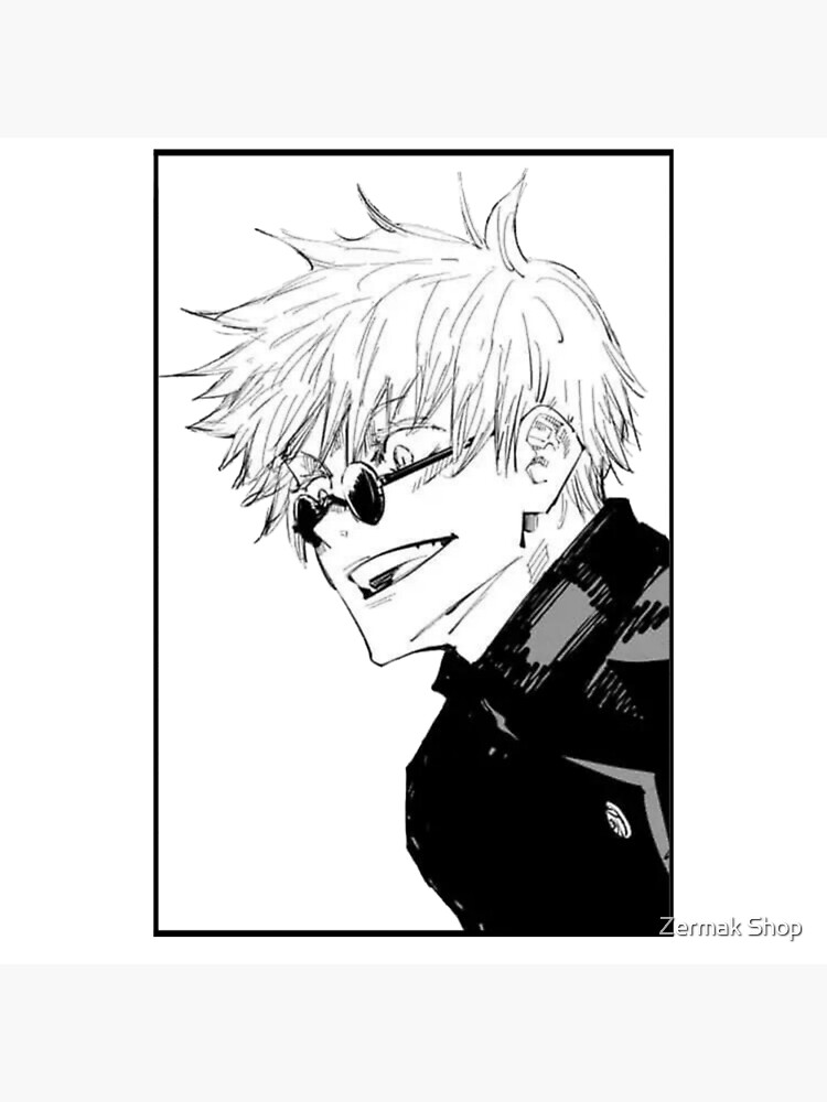 "Gojo Satoru" Poster for Sale by animeshirtshop | Redbubble