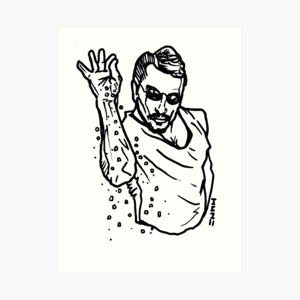 "Saltbae / Salt Bae Meme" Art Print by sketchNkustom | Redbubble