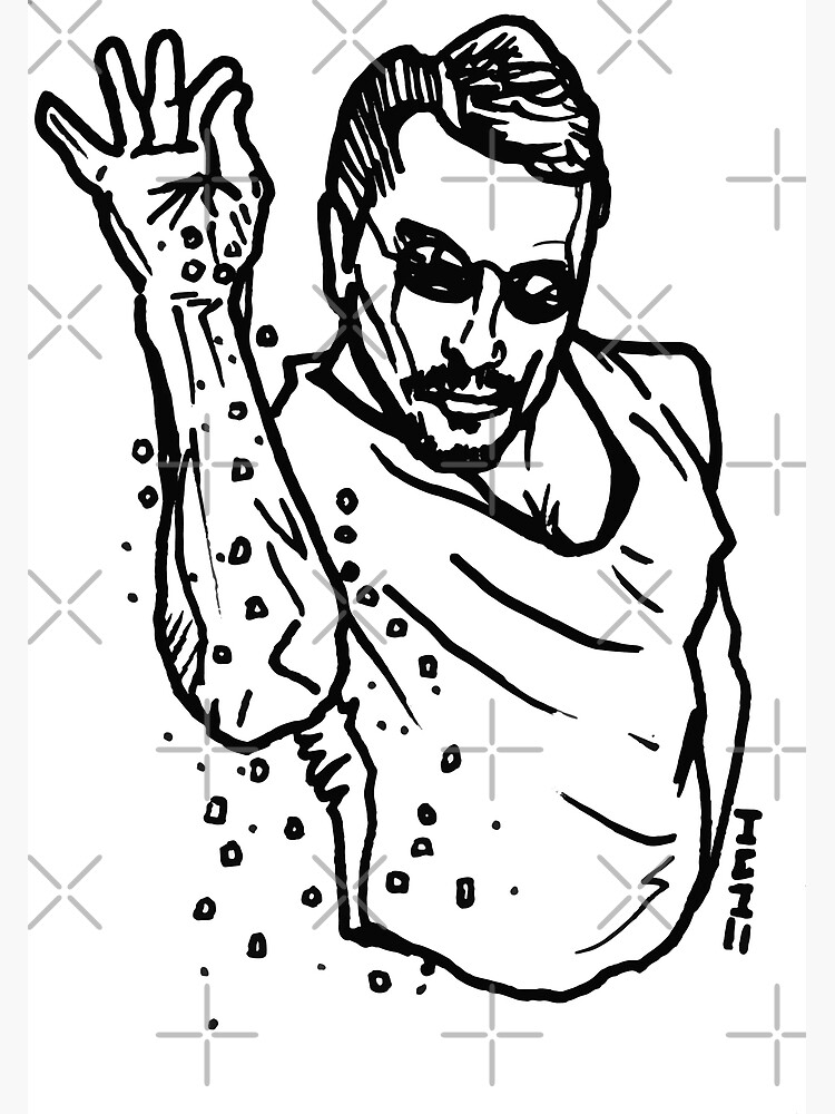 "Saltbae / Salt Bae Meme" Art Print by sketchNkustom | Redbubble