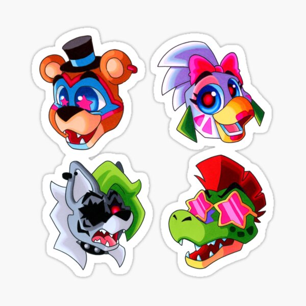 "Security Breach group" Sticker by ColaCarnage | Redbubble