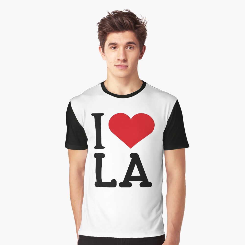 "I love LA, I heart LA, I love Los Angeles" Poster for Sale by Moyanana ...