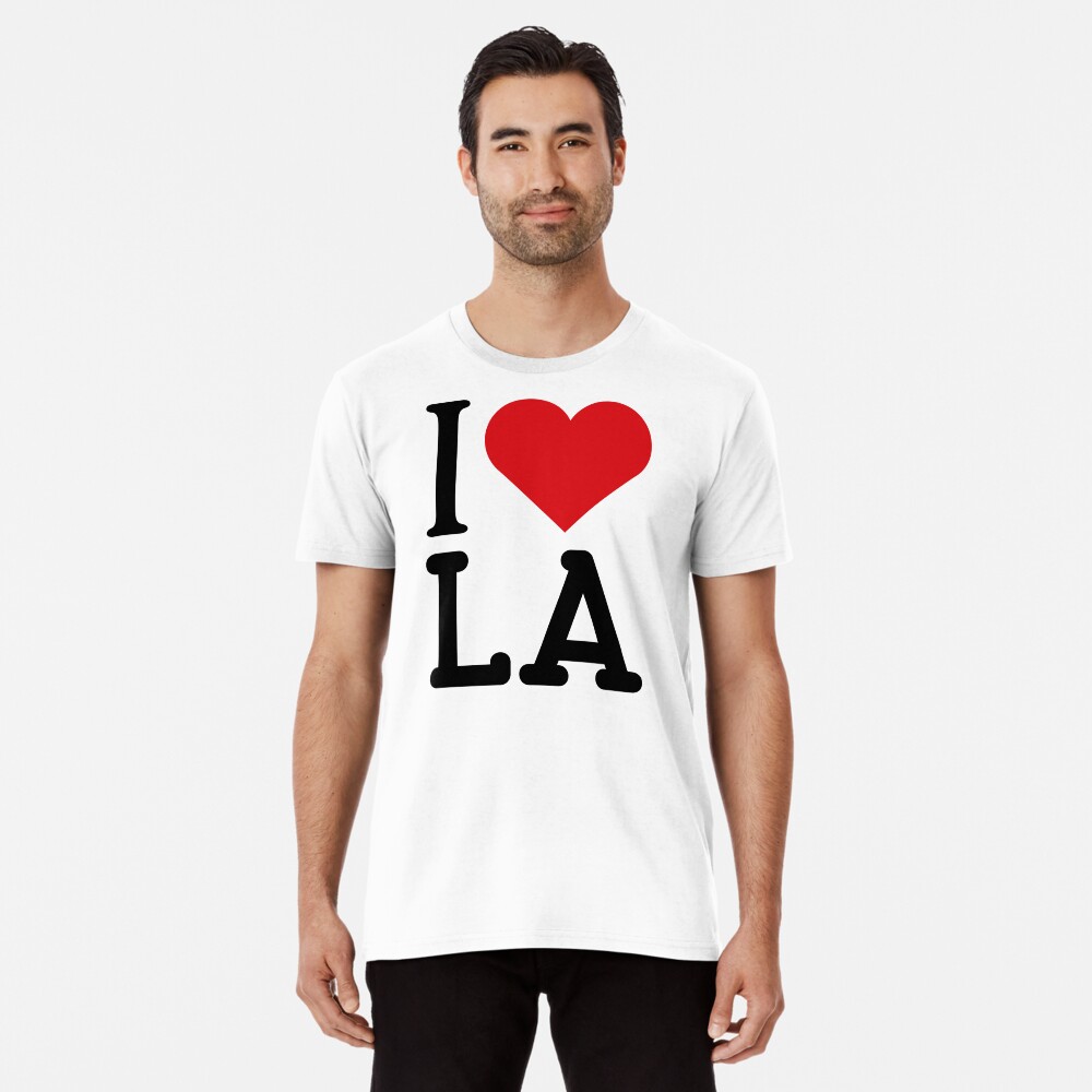 "I love LA, I heart LA, I love Los Angeles" Poster for Sale by Moyanana ...