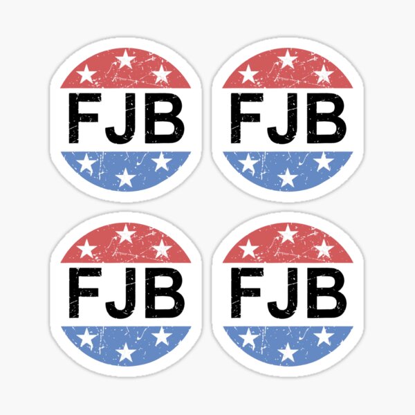"FJB 2021 Let's Go Brandon ! Funny meme bumper Pack" Sticker for Sale ...