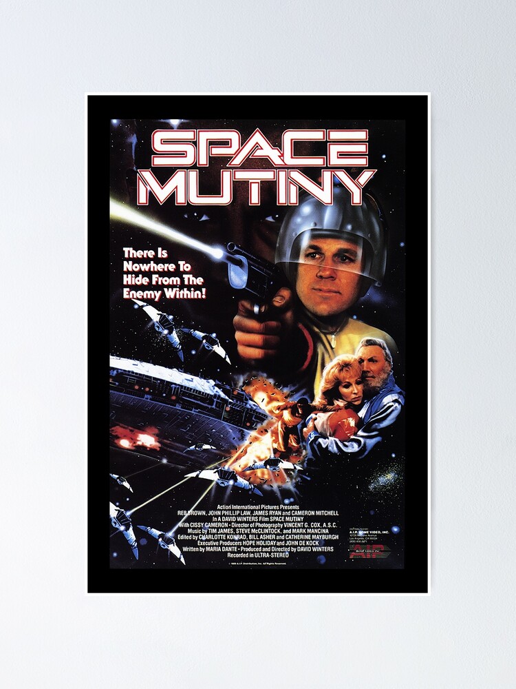 Póster «Space Mutiny - póster de película de acción de ópera espacial ...