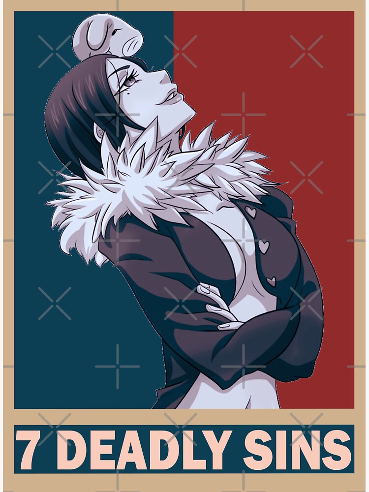 Pegatina «Merlin Boar Pecado de la gula Siete pecados capitales Nanatsu ...