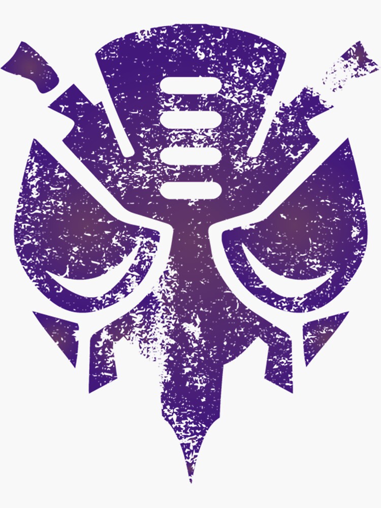 "Predacons Logo · Distressed " Sticker for Sale by BernieGiftsCo ...