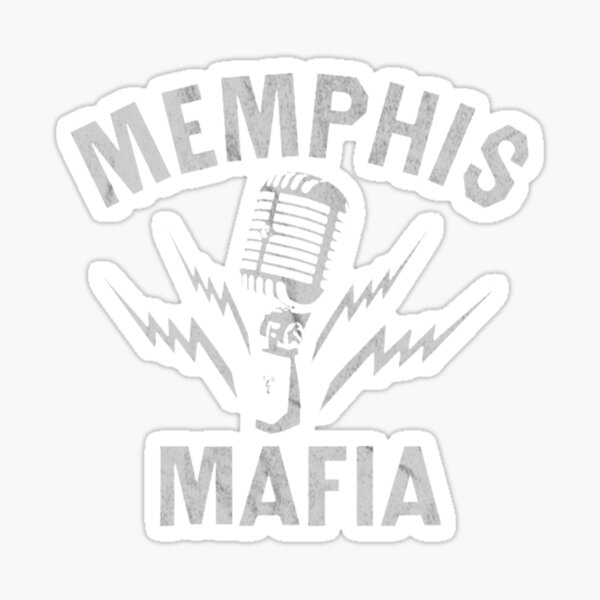 "Elvis Memphis Mafia " Sticker for Sale by Sunshine995 | Redbubble